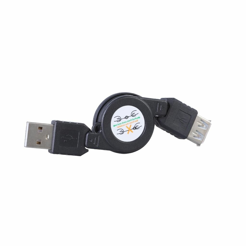 USB-удлинитель с выдвижным кабелем