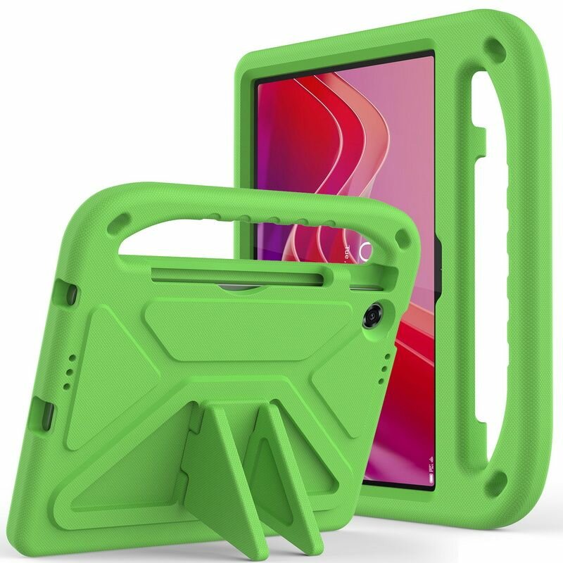 Чехол для планшета Kids Case, совместимый с Lenovo Tab 10.1' Tb-311 10.1 (2025), легкая ударопрочная подставка для ручки, удобный для детей защитный чехол