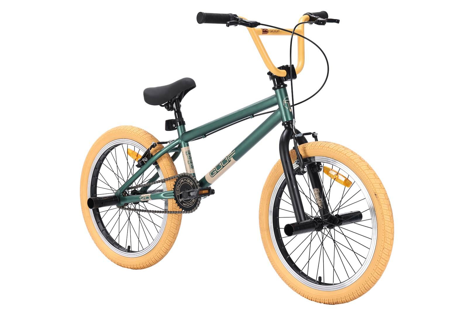 Велосипед BMX Tech Team Goof зеленый 18,7"х20" 2024