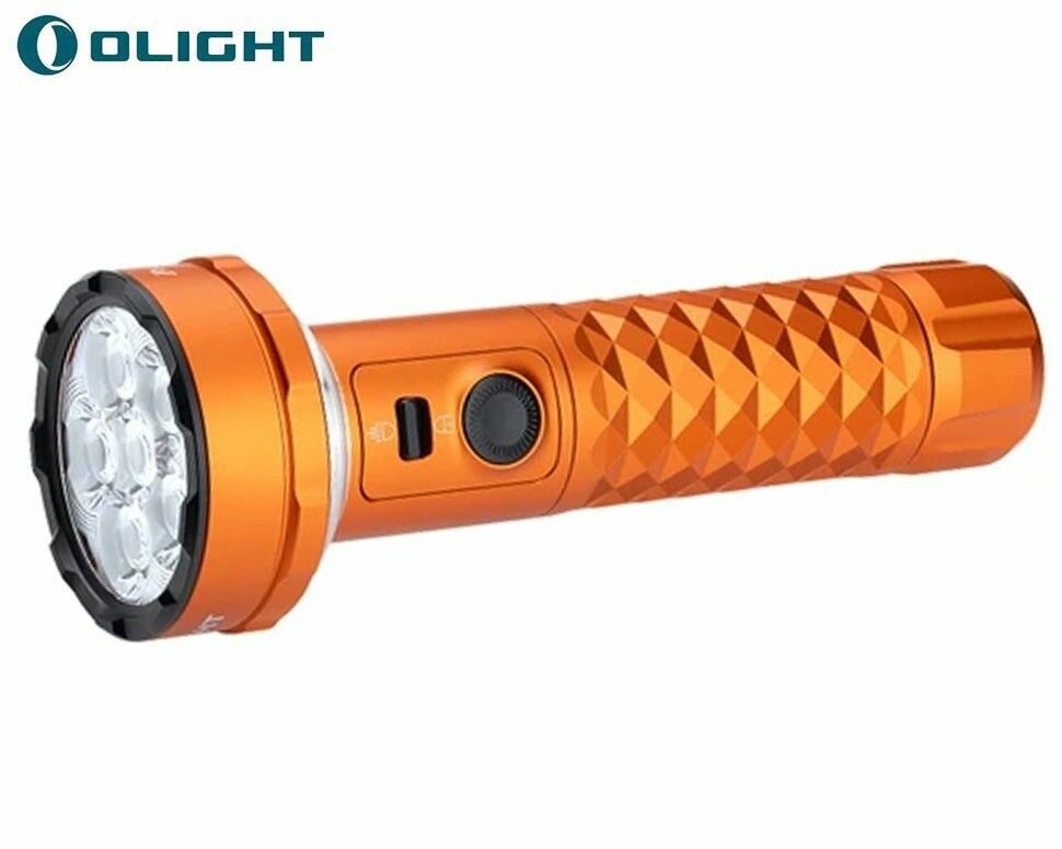 Фонарь Olight Prowess Orange, 21700, 245 метров, 5000 люмен (Комплект)