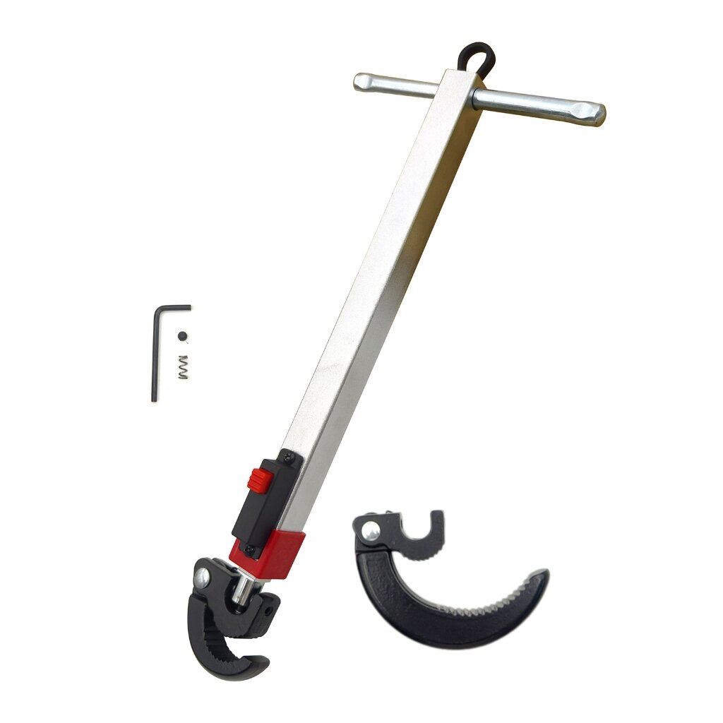 Многоцелевые гаечные ключи из углеродистой стали для раковин с гибкой головкой на 180 градусов для сантехники