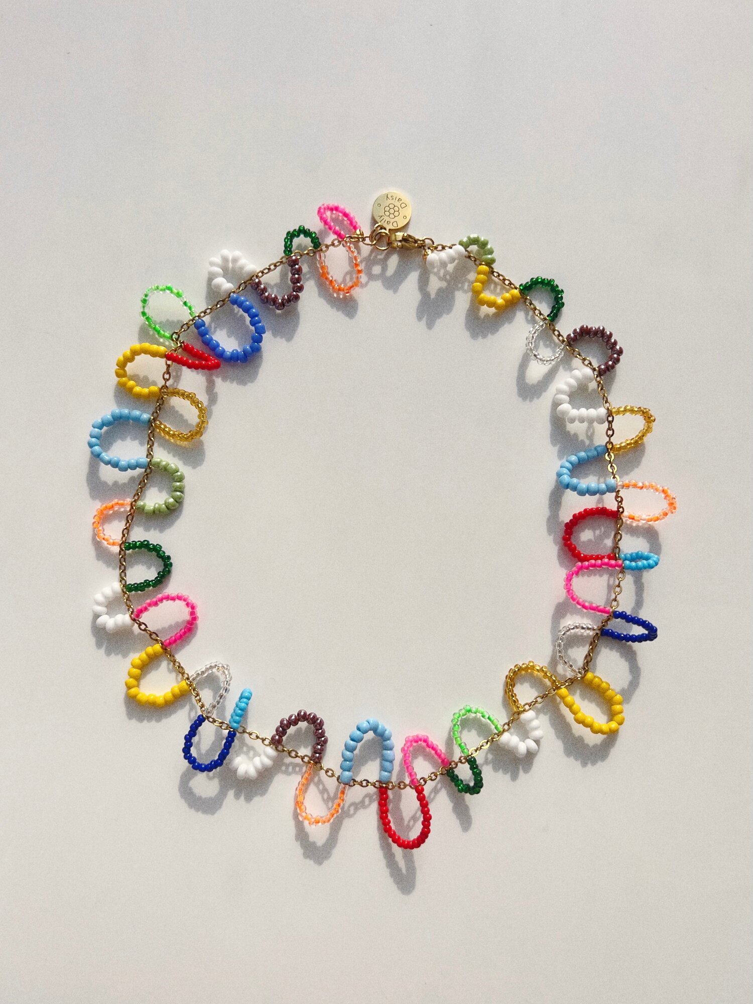 Колье, бисер