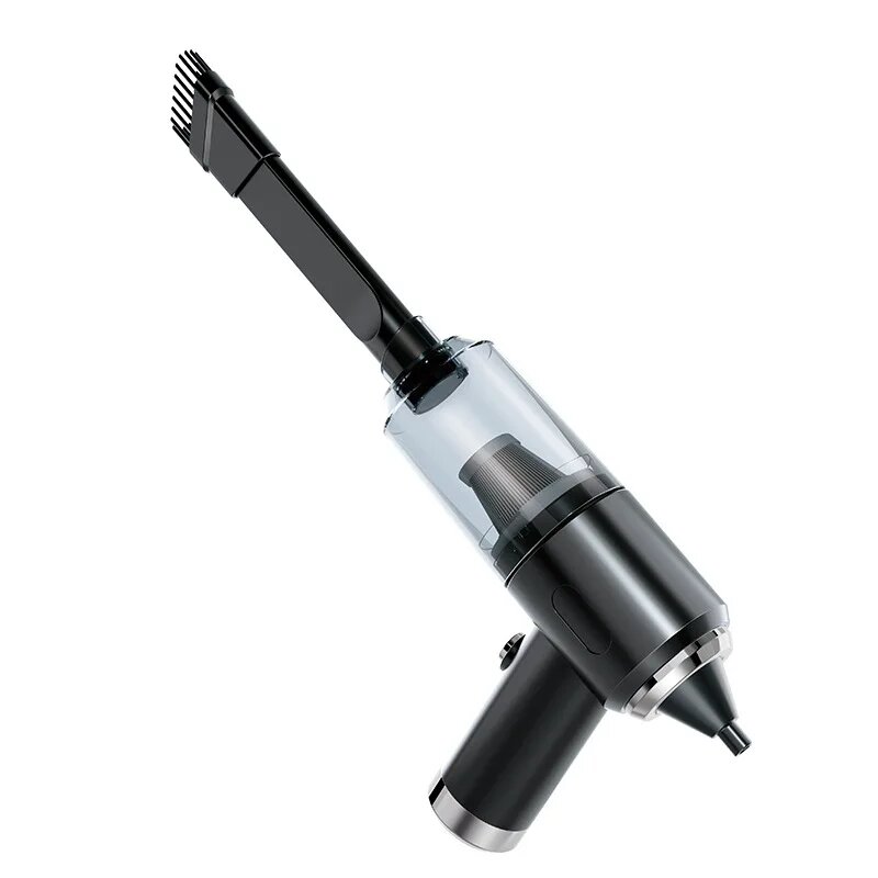 Автомобильный пылесос Xiaomi 2 в 1, мощная чистящая машина, портативный беспроводной пылесос с выдувным всасыванием, портативный пылесос для автомобиля, Black (N9)