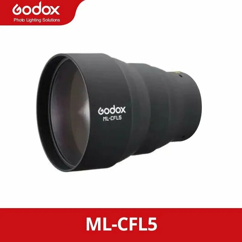 Godox ML-CFL5 Силиконовый Френель Подходит для ML100Bi /ML100R Двухцветный портативный светодиодный фонарь вспышка