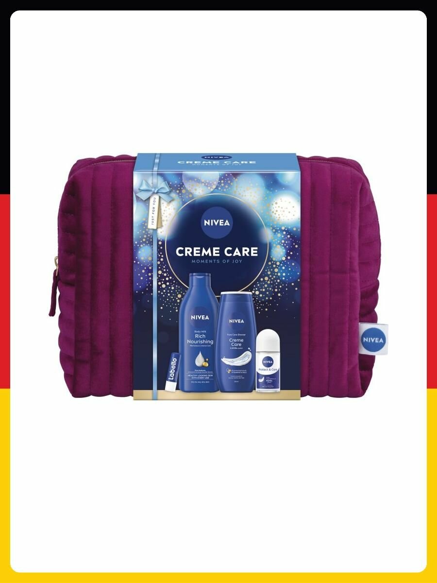 Набор уходовой косметики Nivea Creme Care gift set to nourish and moisturize