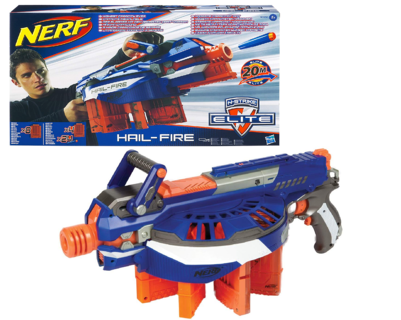 Бластер Элит Хэйл Файр Нерф - Nerf N-Strike Elite Hail-Fire 98952H