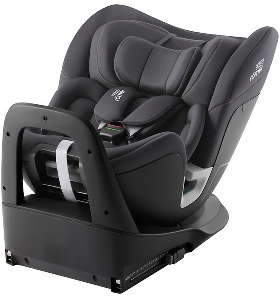 Детское автокресло Britax Romer Swivel 2, с рождения до 7 лет, Isofix, поворотное, Classic Midnight Grey