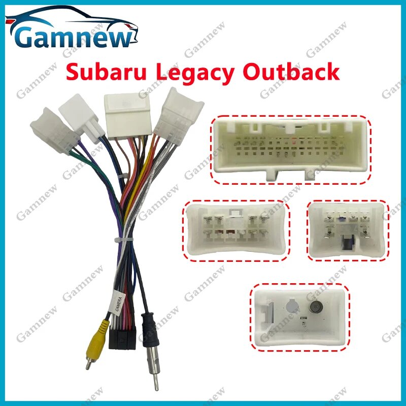 Для Subaru Forester WRX XV Legacy Outback Impreza автомобильный радиоприемник Android DVD CD видео CD плеер навигация MP3 MP5 CD кабели жгут проводов