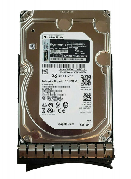 Жесткий диск Lenovo 00WH121 8Tb SAS 3,5" HDD