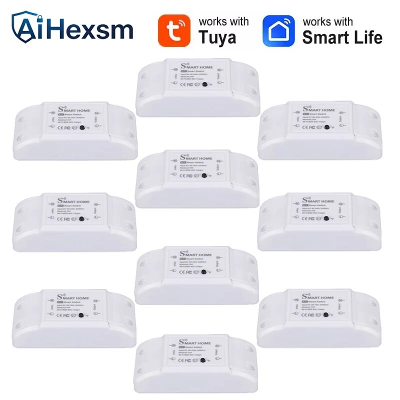 Wi-Fi мини-переключатель TD для умного дома (10шт)