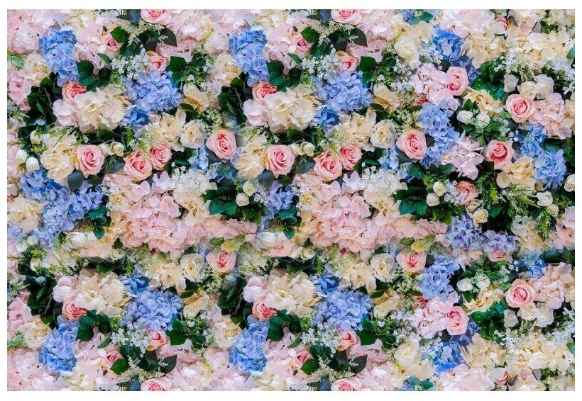 Фотообои Milan Цветочный ковер, M 4008, 400х270 см, виниловые на флизелиновой основе