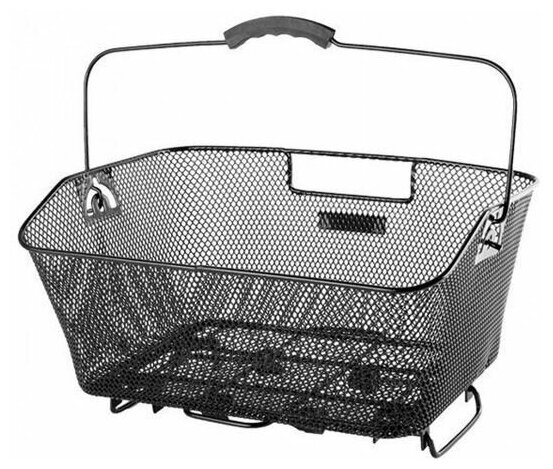 Корзина для велосипеда Electra Rear Rack Basket Black заднее на багажник алюминий