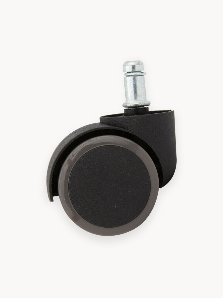 Обрезиненные колеса для кресла. Шток 11мм. Комплект 5шт.