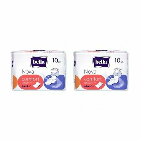Bella прокладки гигиенические nova comfort soft 2 шт