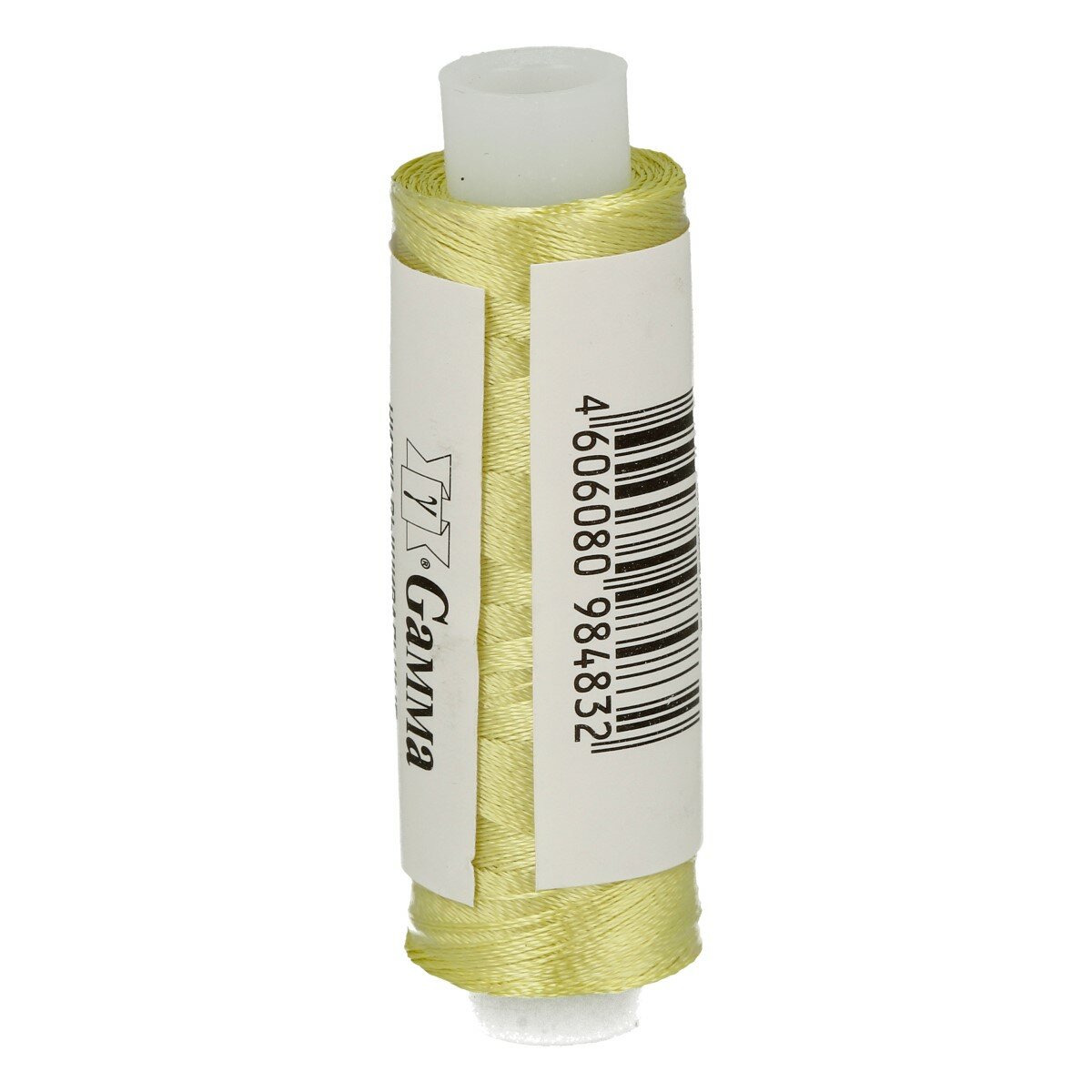 Нитки для вышивания "Gamma" V150/2 100% вискоза 183 м 200 я №3229 св. салатовый