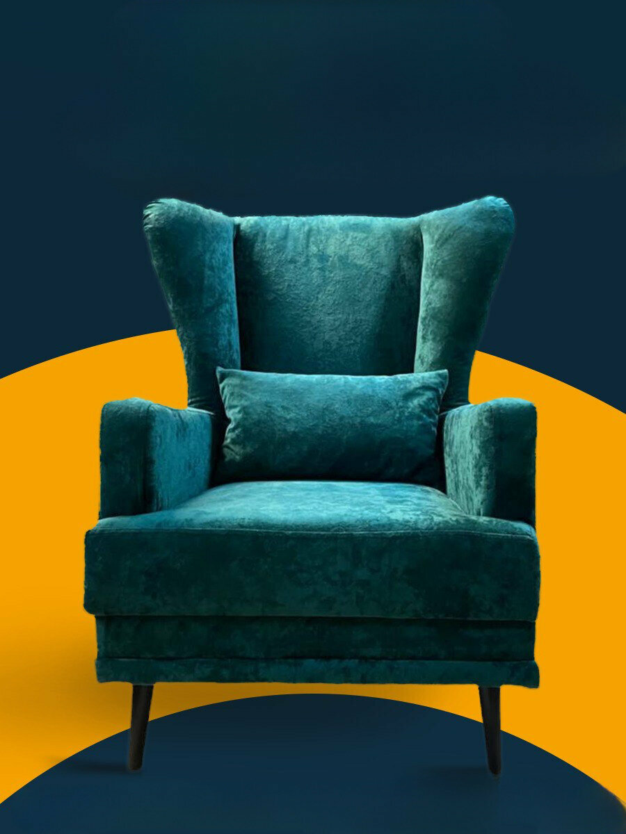 Кресло Честер для дома / мягкое кресло для дома