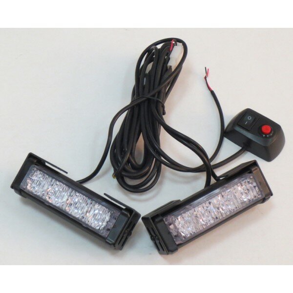 Стробоскоп 22 светодиодный красный/синий (F298)