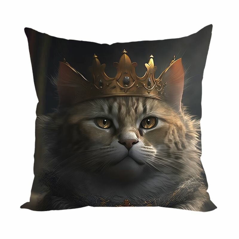 Коты-Короли Агнес 40х40 велюр