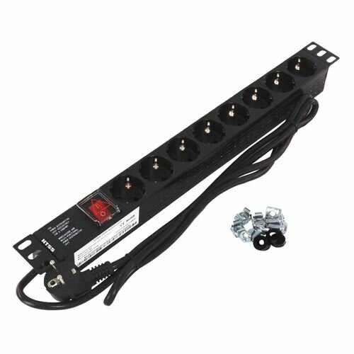 Блок распределения питания NTSS (NTSS-PDU-DA2032) гор. размещ. 8x базовые 16A Schuko 1.8м