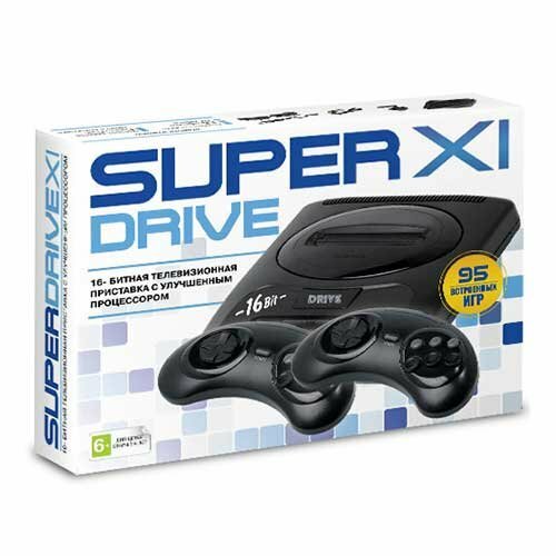 Игровая Приставка Super Drive 11 (95в1) Черная-Классика