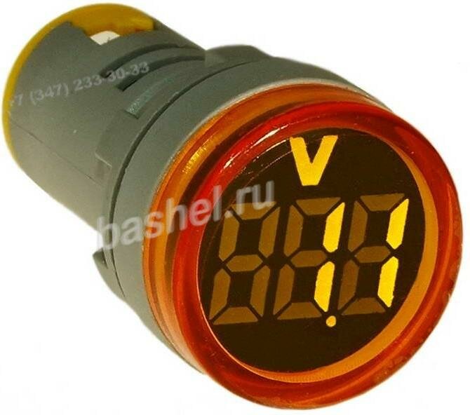 DMS-132, Цифровой вольтметр, AC 20-500 В~, желтая индикация