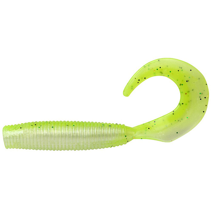 Мягкие приманки Daiwa Bait Junkie GRUB 4.0" # Yuzu UV (5шт)