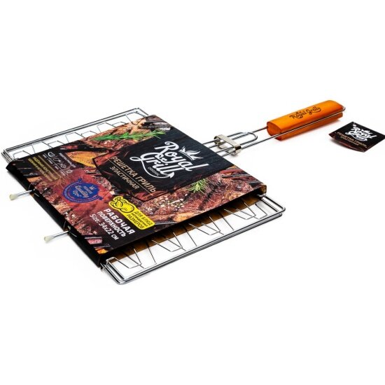 Решетка-гриль Royalgrill 80-029 эластичная для блюд не стандартных размеров 34х22 см