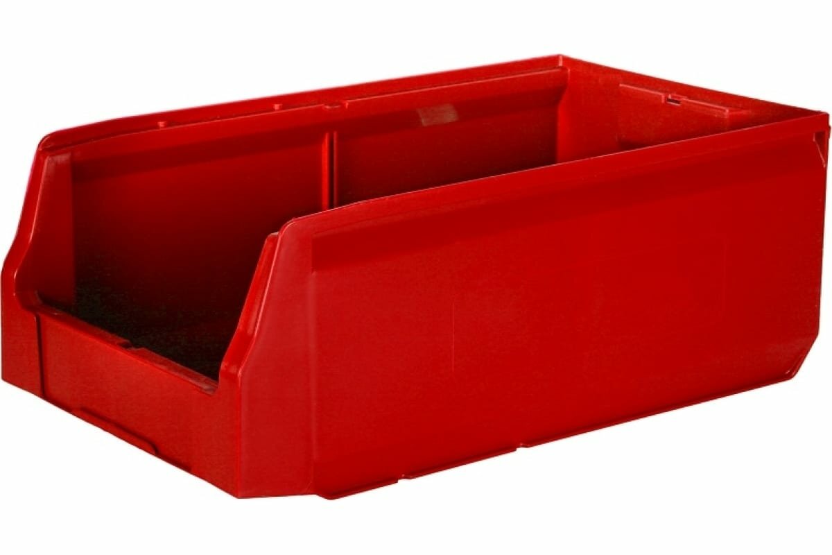 Пластик система Пластиковый ящик для метизов красный 12.414.2