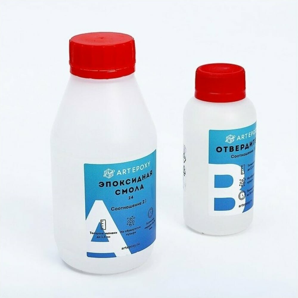Быстросохнущая эпоксидная смола для творчества ArtEpoxy Quick