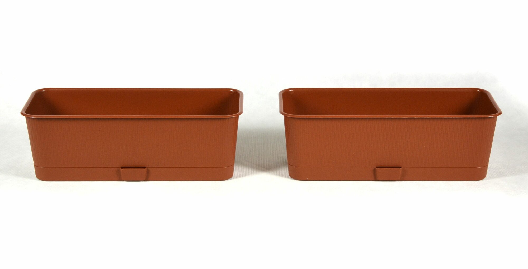 Балконный ящик Прованс, 40x17x13см, 6л, терракот / 2шт