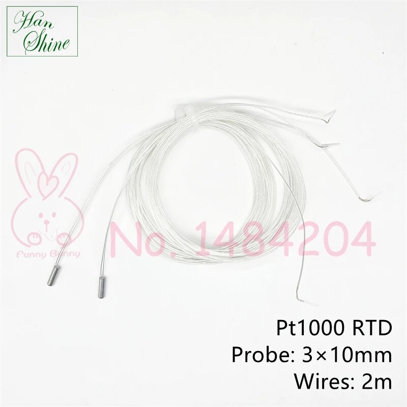 Датчики температуры Han Shine PT1000 2 шт. Pt1000 3-10-2000mm