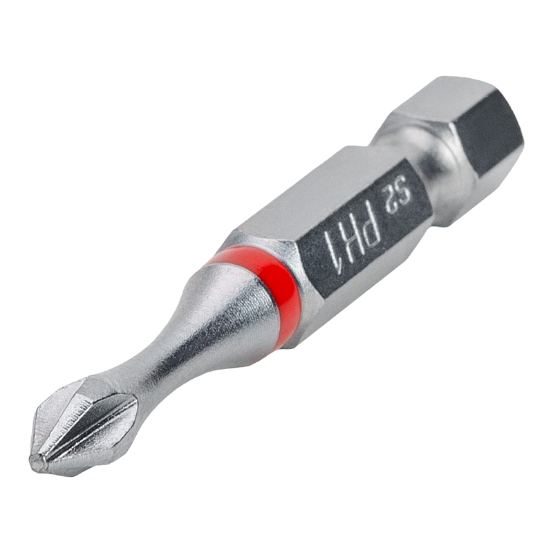 Бита ph1 50 мм хвостовик E6,3 мм торсионная mte (3 шт)