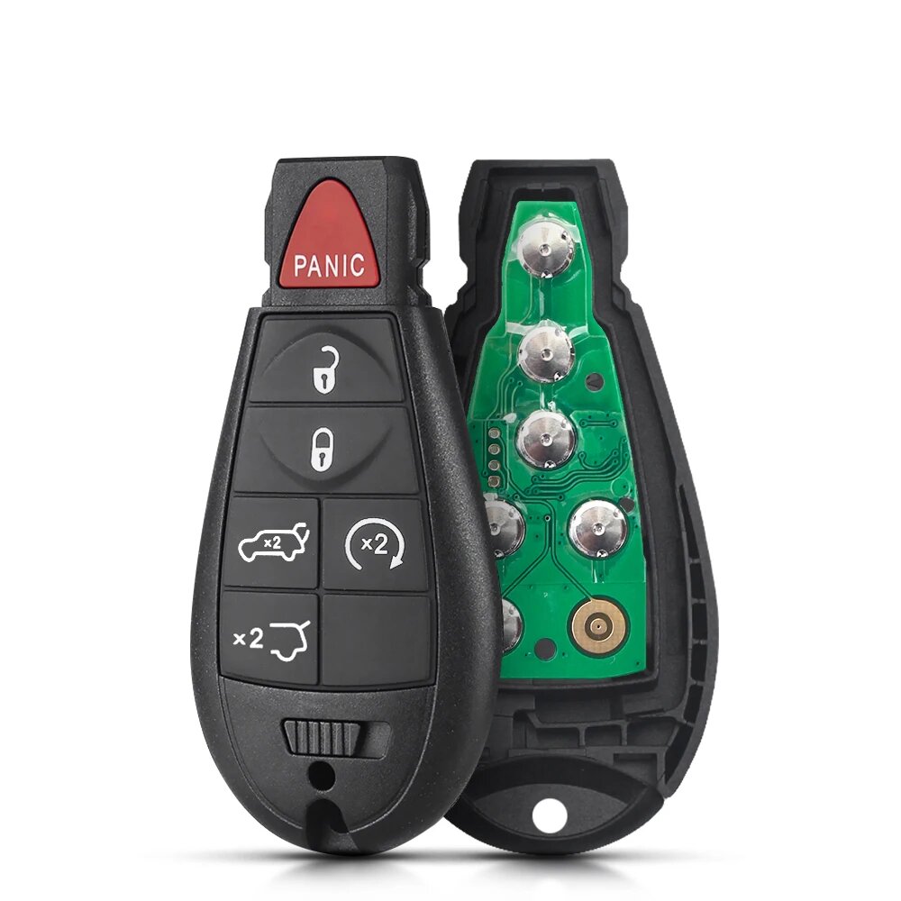 Смарт-ключ KEYYOU для Chrysler M3N5WY783X, 433 МГц, 4 кнопки, дистанционный Автомобильный ключ для Jeep Grand Cherokee, Chrysler 300, Dodge model 10