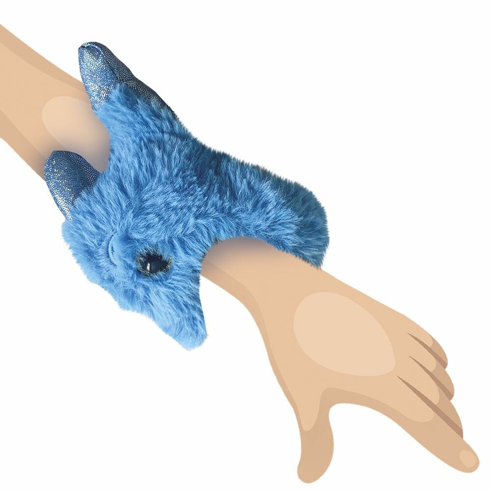 Мягкая игрушка браслет на руку Дельфин