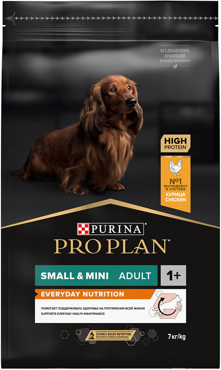 PRO PLAN ADULT DOG OPTIBALANCE SMALL & MINI для взрослых собак маленьких пород с курицей и рисом (7 кг)