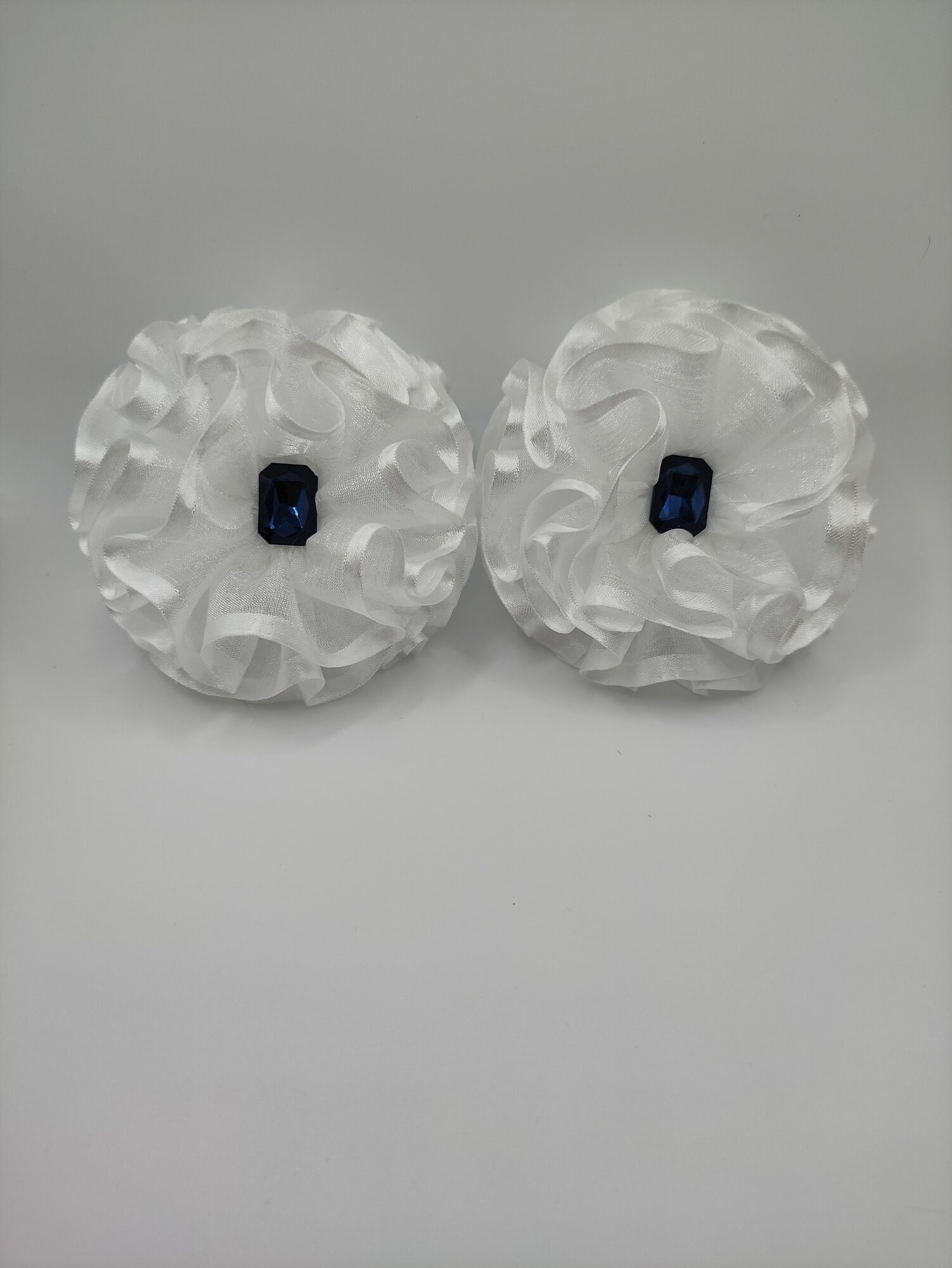 Бант "Пушистик" для девочек на резинке