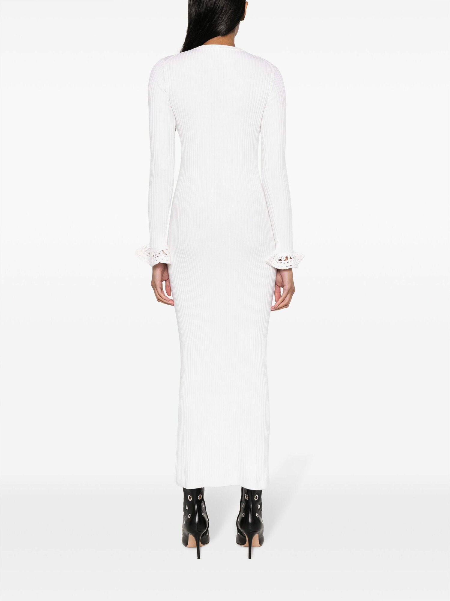 Платье rabanne Open-knit panel midi dress, размер 38 — фото 1
