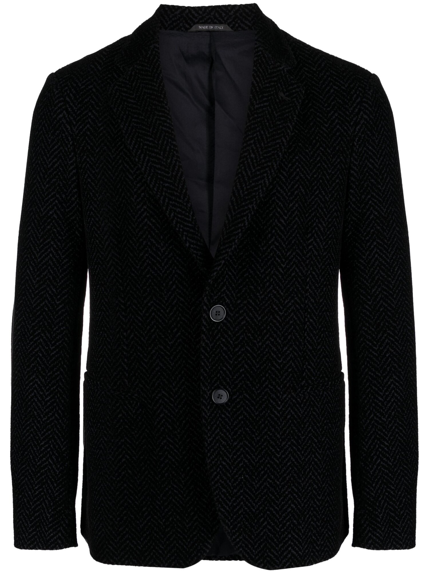 Пиджак Textured-finish notched-lapels blazer