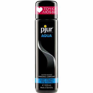 77433 Точка Любви & pjur Aqua, 100 мл. Сверхмягкий увлажняющий лубрикант