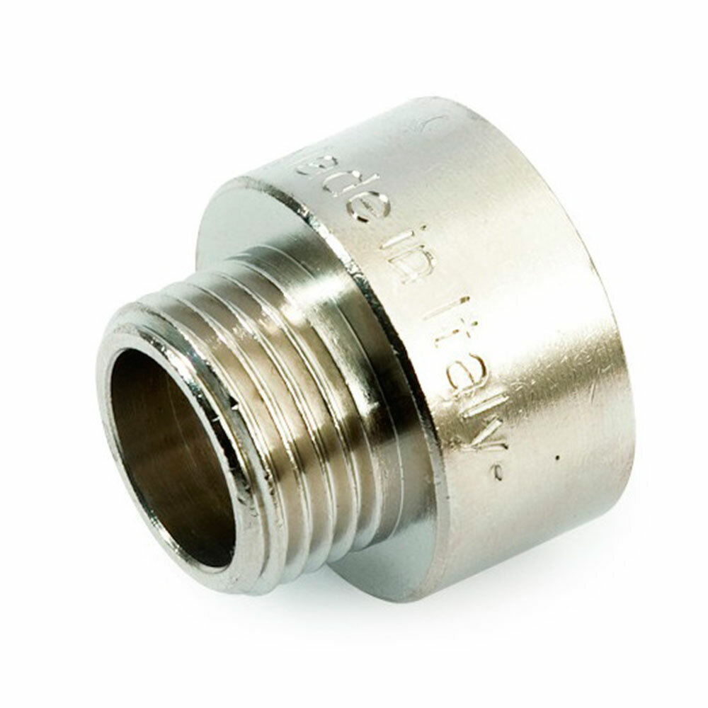 Комплект переходников General Fittings 1 1/4"х1/2" латунь/никель (Италия) 2 штуки