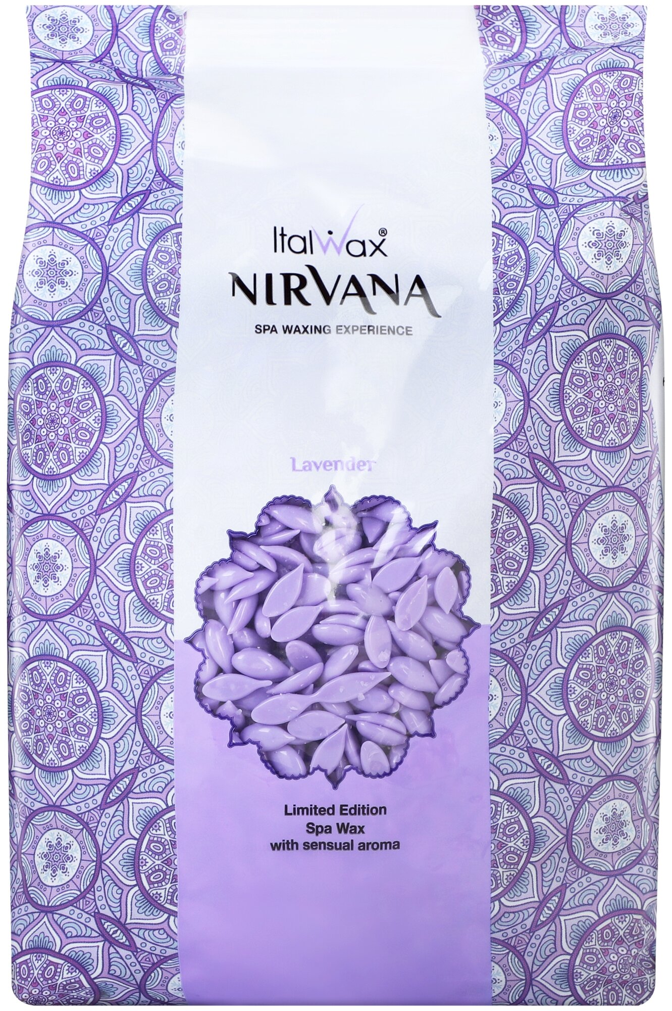 Воск пленочный ItalWax Vanira, лаванда, для депиляции, 1000 г