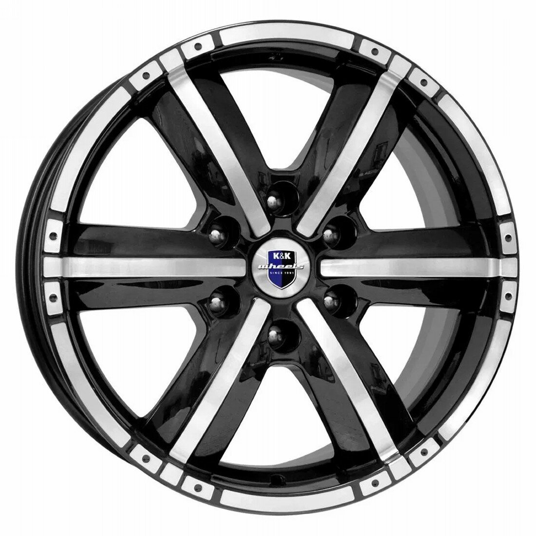 Колесный диск КиК Окинава (КС635) 7,5x17 6x114,3 ET39 67,1 Алмаз черный