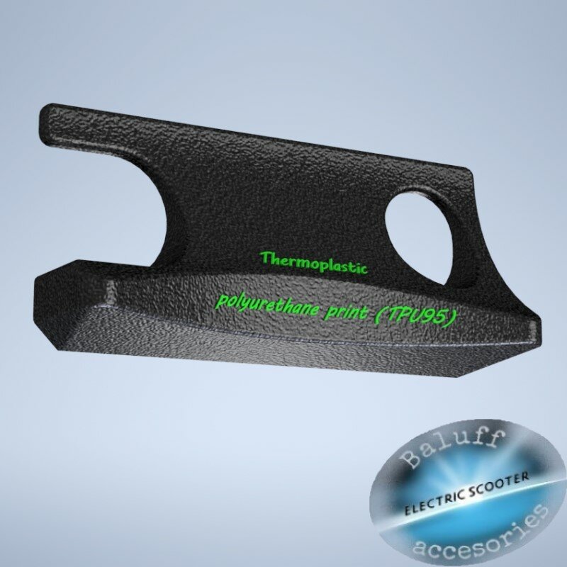 Передний эластичный брызговик для электросамоката Kugoo X1