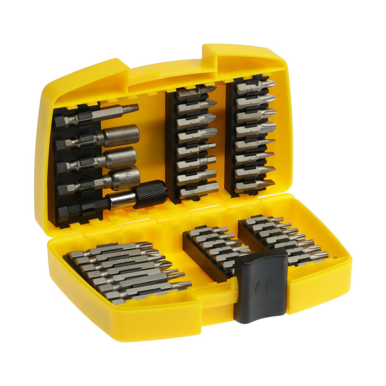 Набор бит и торцевых головок тундра, 45 предметов