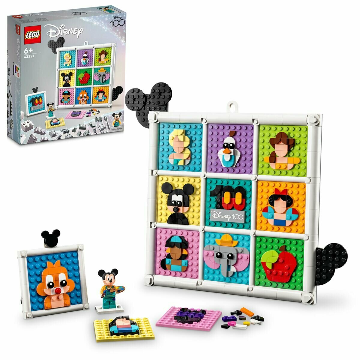 Конструктор LEGO Disney 100 Years of Disney Animation Icons, 1022 дет.