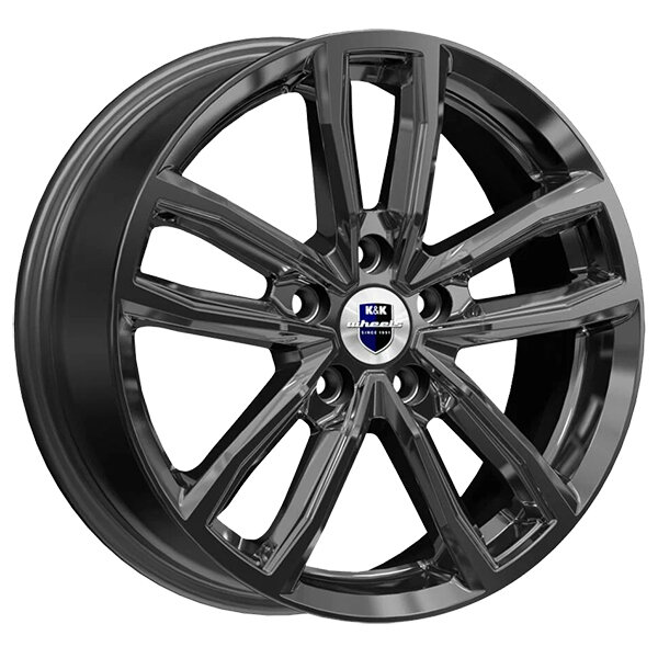 Литой колесный диск K&K Каланг 6.5x17/5x114.3 D66.6 ET37 Кварц
