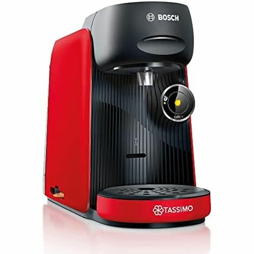 Капсульная кофемашина Bosch Tassimo Finesse TAS16B3 1400 Вт, красный/черный