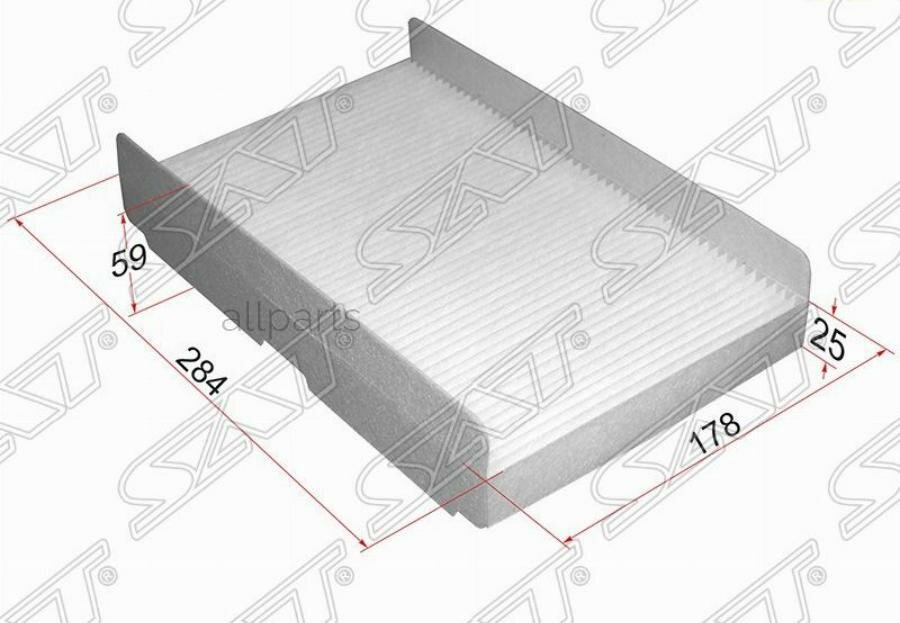 SAT ST-6479. C2 Фильтр салонный Citroen C3 01-10 / C4 04-