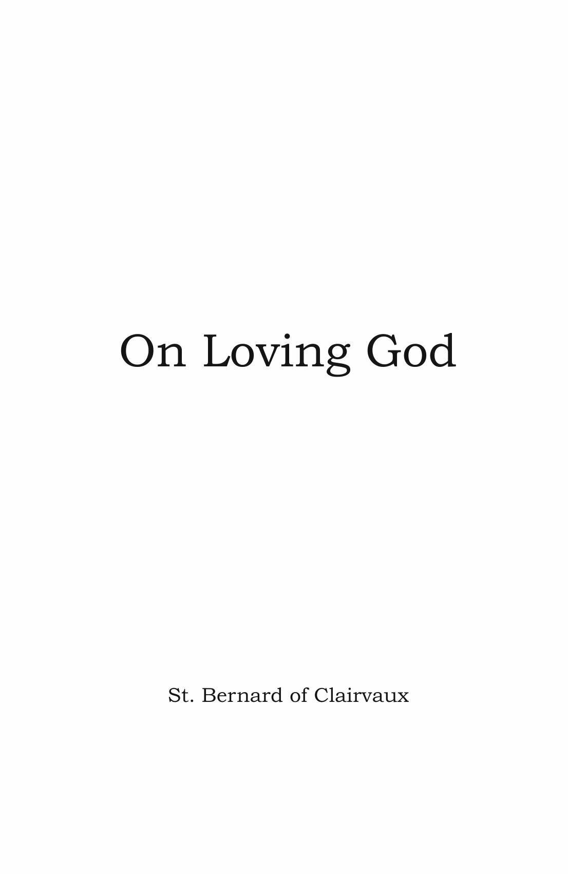 On Loving God — фото 1