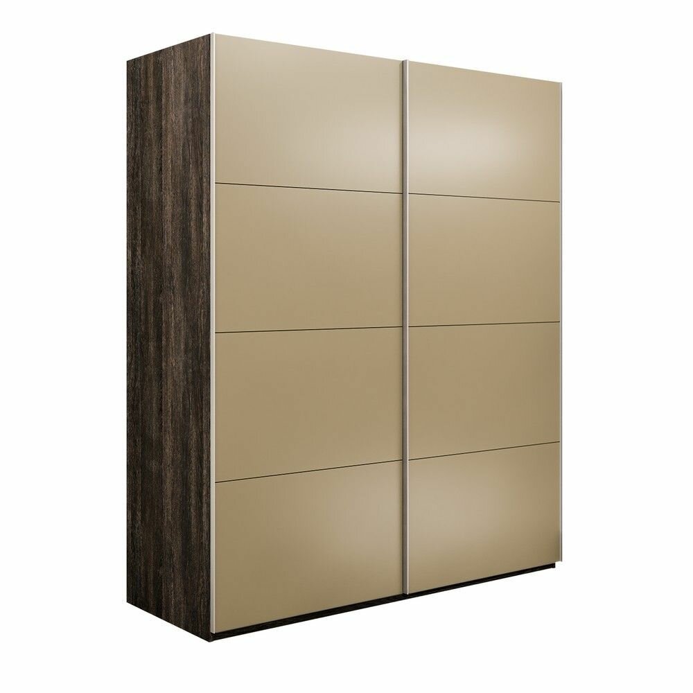 Шкаф-купе Эста 1,6, 2,2м 2стекл фисташка